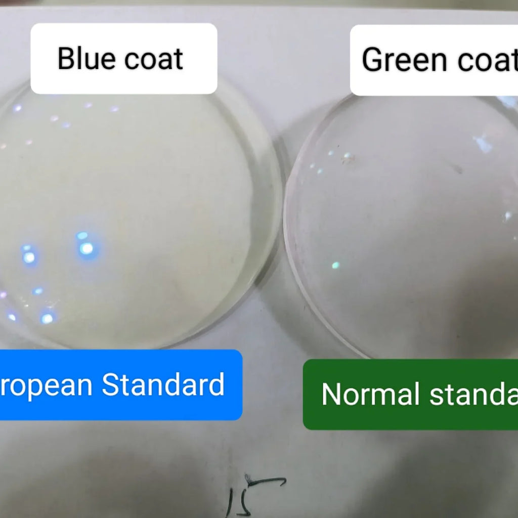 Introducing European Excellence: Blue Cut Lenses with Blue Coating ...