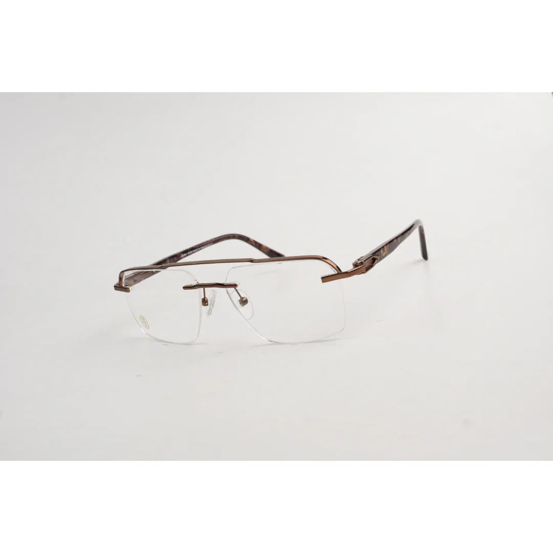 Cartier - 120305J - Double Bridge - Rimless - Metal - Rectangle - Prem ...